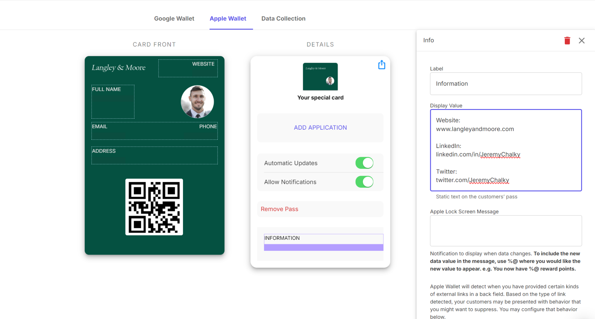 How To Create a Digital Business Card With Passkit