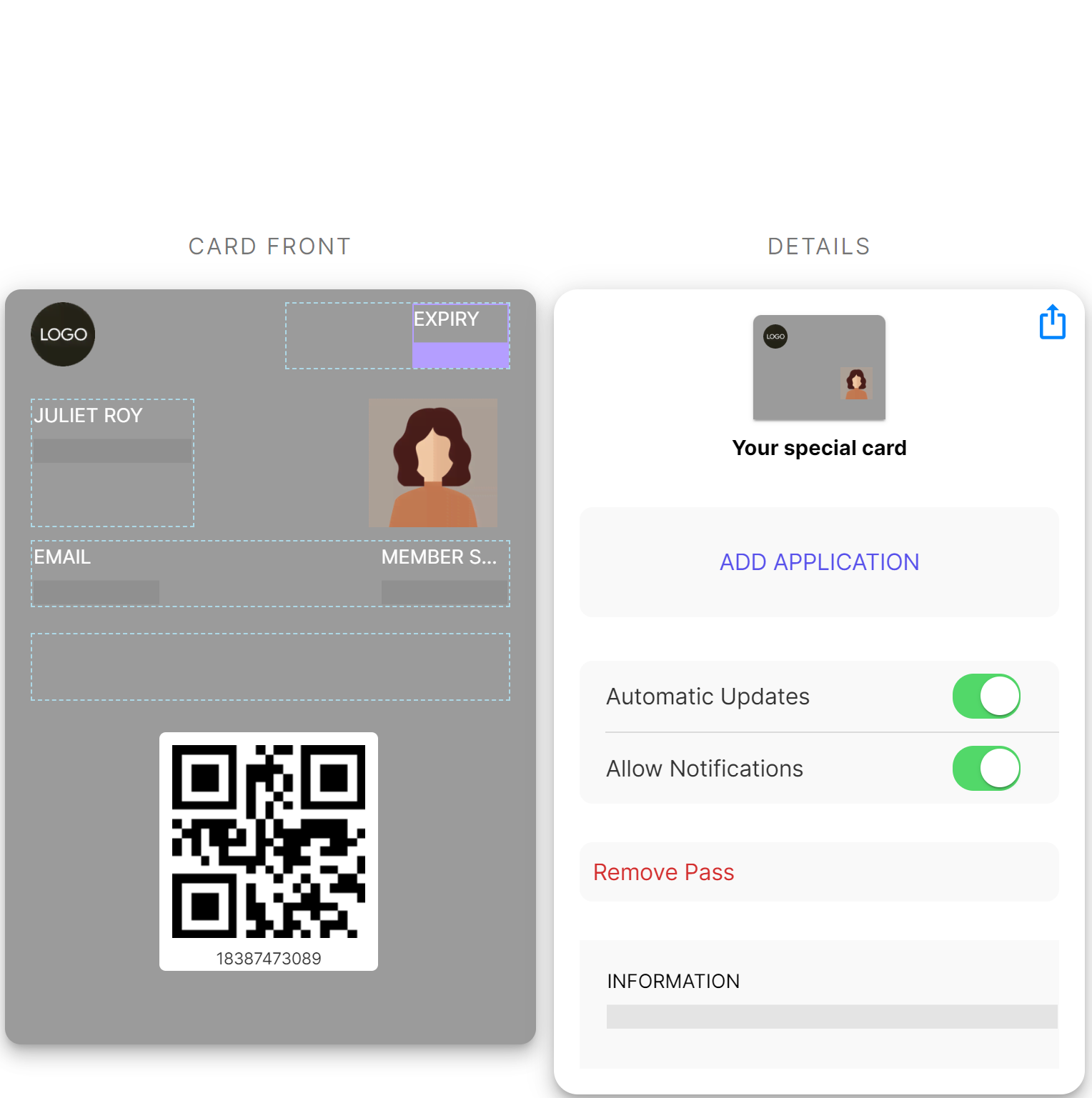 Digital Student ID Card PassKit